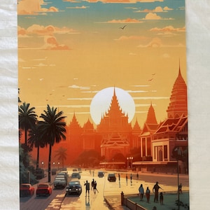 Sapa Rice Terraces Countryside Vietnam Print Poster Travel Artwork ...