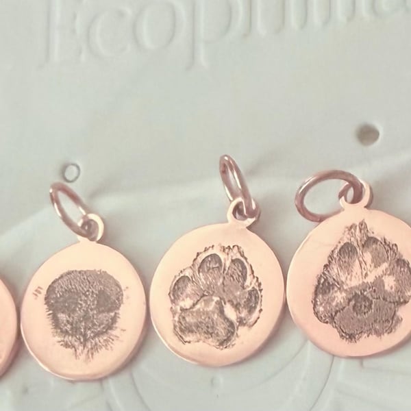 Fingerprint Locket Necklace • Custom Handwriting Jewelry • Custom ...