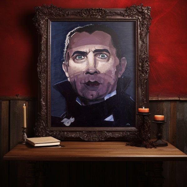 11x14 Dark Academia Frame Mockup, Gothic Antique Mock Up, Vintage Art ...