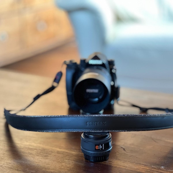 Custom Leather Camera Strap With Non-slip Padded Design, DSLR-SLR ...
