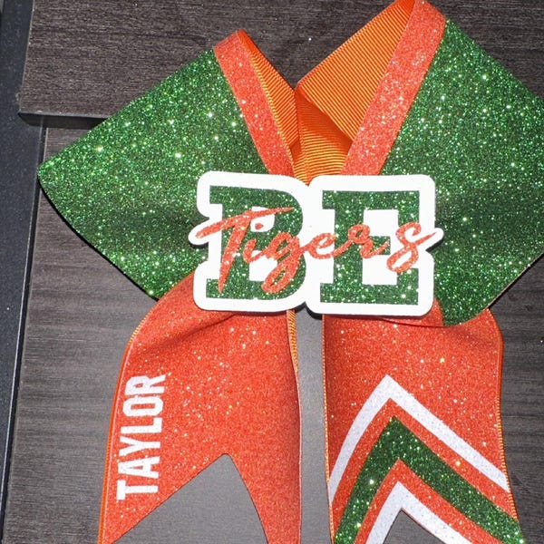Custom Cheer Bows Designed in Your Team Colors. Price Listed is per ...
