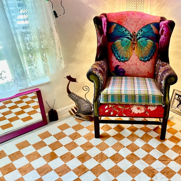 Carnival Inspired Chair With a Burlesque Dancer. - Etsy