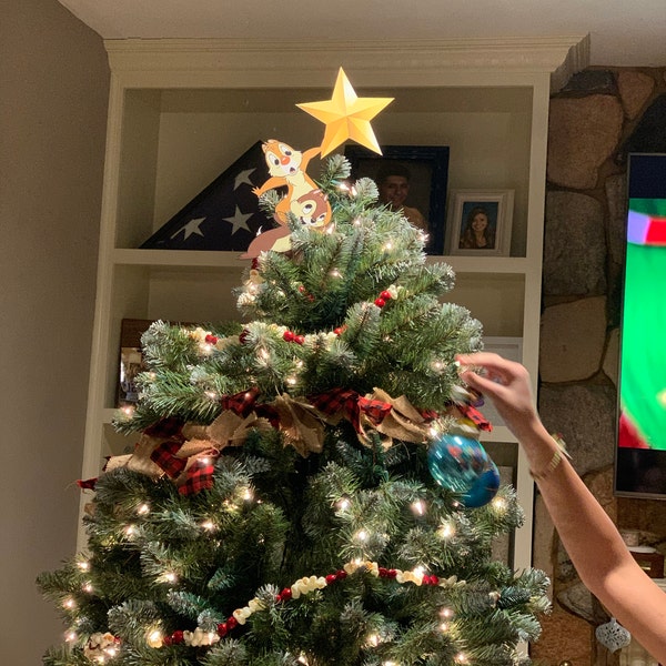 Chip N Dale Balancing Act Ornament / Tree Topper - Etsy