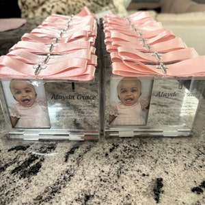 Baptism Favor Boxes, Personalized Baptism Gift Box, Candy Box, Baptism ...