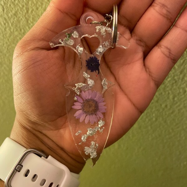 Heart Photo Keychain, Custom Photo Keychain, Resin Photo Keychain With ...