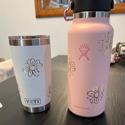 Stanley Stickers Flowers Decals Sheets Stanley Accessories - Etsy