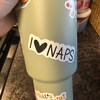 I Heart Naps Sticker, Funny Nap Stickers, I Need to Nap Laptop Decals ...