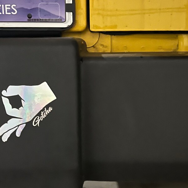 Gotcha Game, Car Decal, Funny Decal, Decal Humor, Gotcha, Gotcha Decal ...