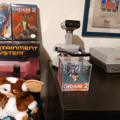 Super Mario Bros Bowser Boss Fight Shadow Box Diorama Art - Etsy