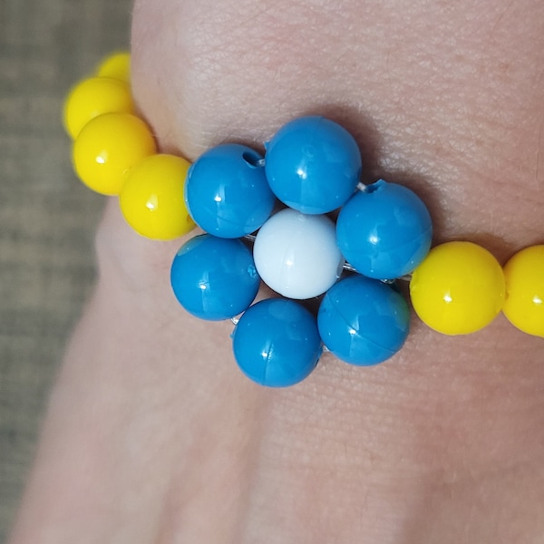 Handmade Dora the Explorer Bracelet in Elastic Cord - Etsy