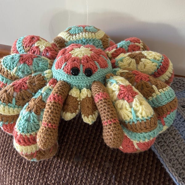 Crocheted Baby Tarantula - MADE TO ORDER - Crocheted Spider - Custom ...