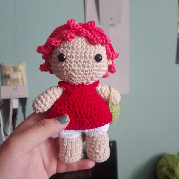 PDF: Ponyo & Sosuke Amigurumi - Crochet Pattern by Crochelandia - Etsy