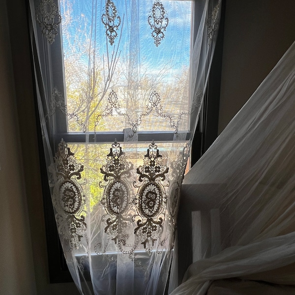 Curtain Border Tape Curtain Trim, Fabric Trim off White Linen With High ...