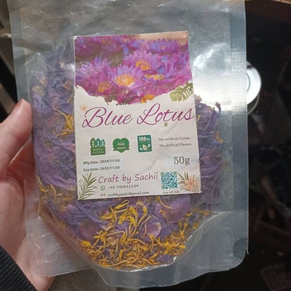 1000g Premium Organic Dried Blue Lotus Flowers | Blue Tea | Herbal Tea ...