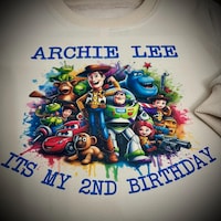 ANDY Toy Story Font Svg Andy Alphabet Andy Toy Story Alphabet for ...