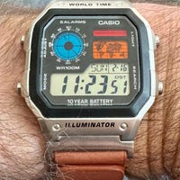 Modified Casio AE-1200 "full Moonshine" Bronze Color Case Hydromod - Etsy Canada