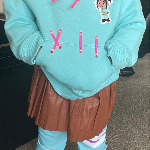 Vanellope Running Costume Kid's Leggings - Etsy