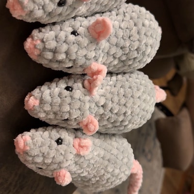 No Sew Rat Crochet Pattern PDF Instructions ONLY Make Your Own Crochet ...
