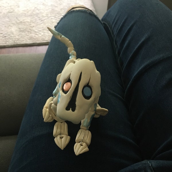 Mini and Baby Pocket Skelepet (undertale Gaster Blaster Inspired ...