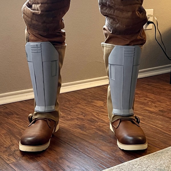 Bo-katan Armor, Shin Guard, Shin Greaves, Costume, Custom Size - Etsy