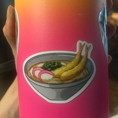 Bun Rieu Vietnamese Noodle Sticker Asian Noodles Die Cut Premium Matte ...