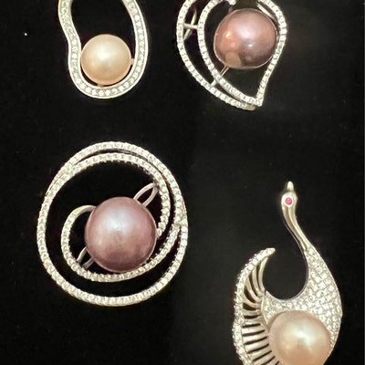 Pearl Pendant Mountings/settings - Etsy