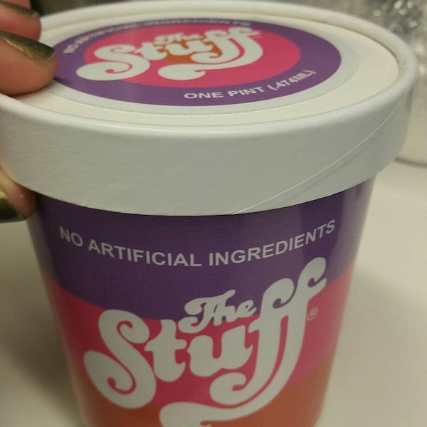 The Stuff Movie Replica Prop Tub RARE - Etsy