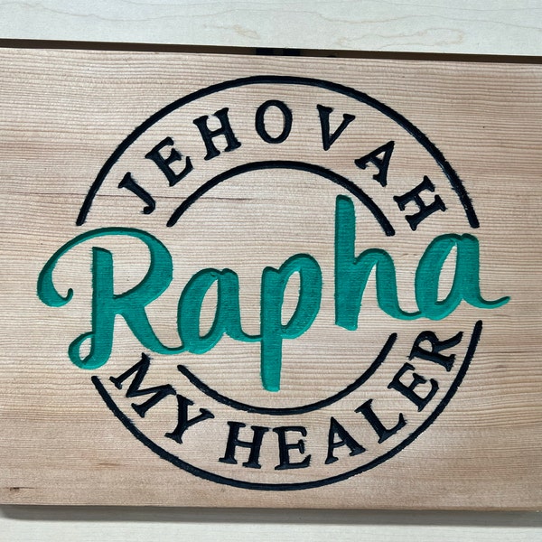 Jehovah Rapha Svg, the God Who Heals, Names of God, Jehovah Shalom ...