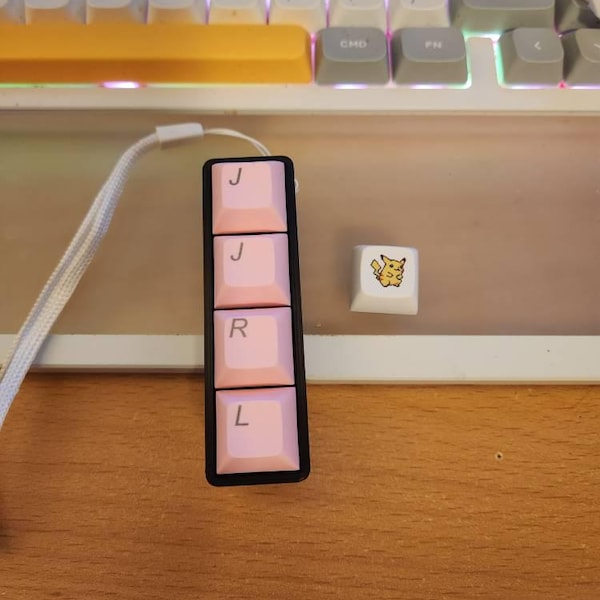 Pink Mechanical 10 Key Grenade Fidget - Etsy