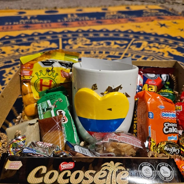 Colombian Candies Gift Box, Colombian Christmas Day Gift, Colombian ...