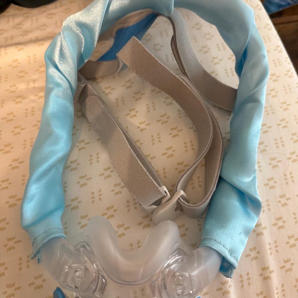 CPAP Face Comfort Cover Face Saver Fleece Comfort From Straps Helps ...