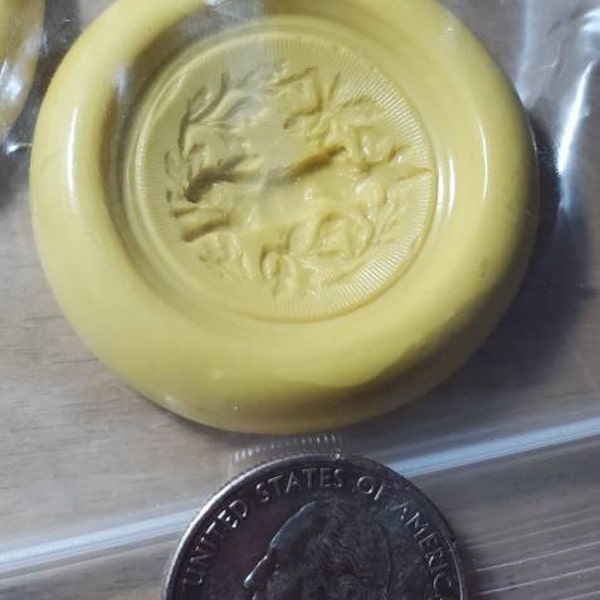 Antique Button Mold, Duck Family in Dutch Shoe, Flexible Silicone Push ...