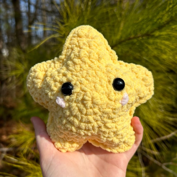 Star Pillow Plush Crochet PATTERN - Etsy