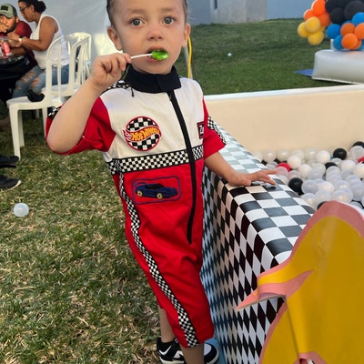 Custom Race Suit-race Car Birthday-halloween Costume-1st Birthday Gift ...