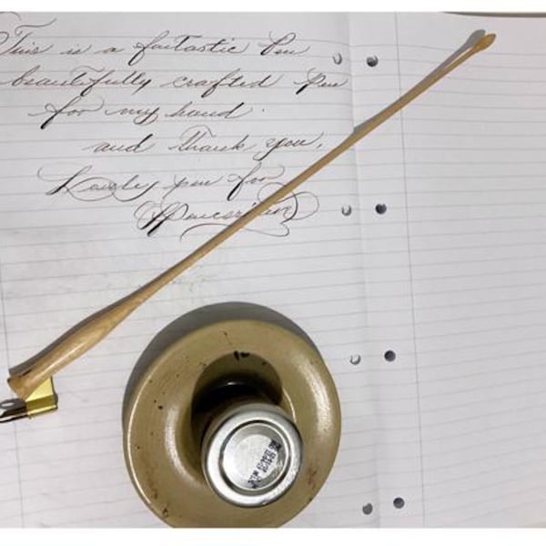 Straight Calligraphy Dip Pen Holder Made From Acrylic - Etsy