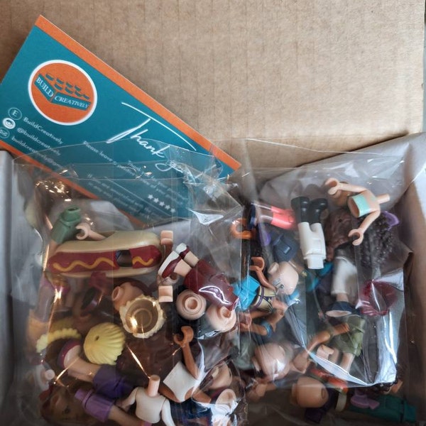 Lego® 2 Minifigures With Accessories Random Assortment Pack, Gift ...