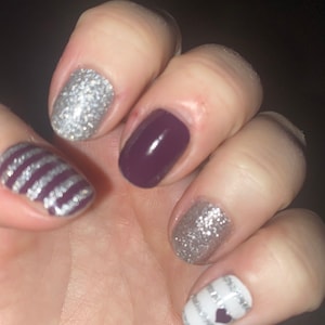 Raspberry Red Nail Wraps / Solid Color Nail Wraps | Etsy