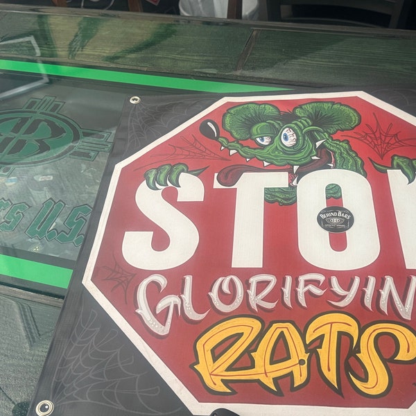 Lumpy’s Garage, “rule No.1” 12”x24” Printed Vinyl Banner - Etsy