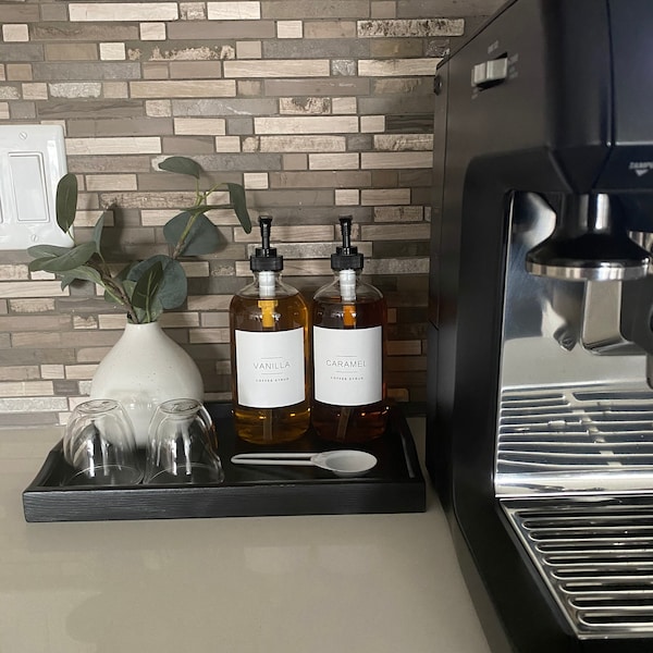 Coffee Bar Labels the Modern Collection - Etsy