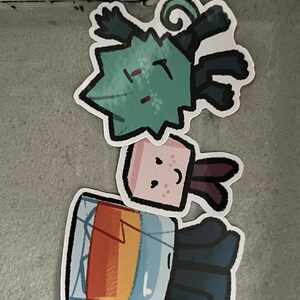 Objectified Comic Stickers fight or Flight Collection - Etsy