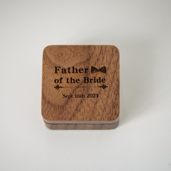 Father of the Bride Gif, Personalized Wedding Cufflinks, Father of ...
