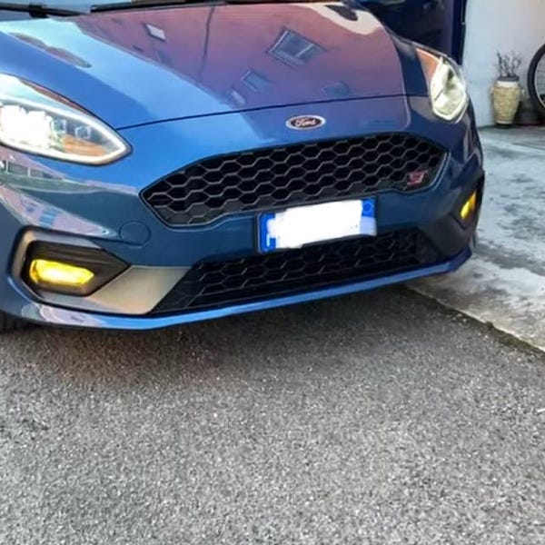 Ford Fiesta S Zetec ZS ST St-line MK7 MK8 Brushed Stainless Steel ...