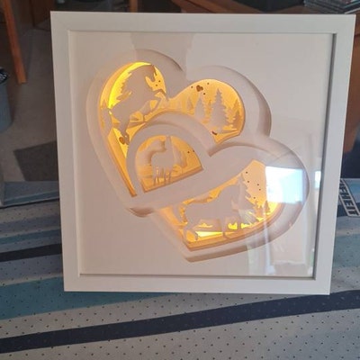 Fichier lightbox Noël sapin - Etsy France