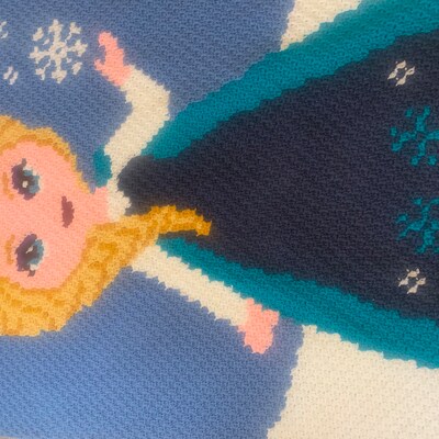 Elsa Graph Written Instructions C2C Row by Row Digital Pattern PDF ...