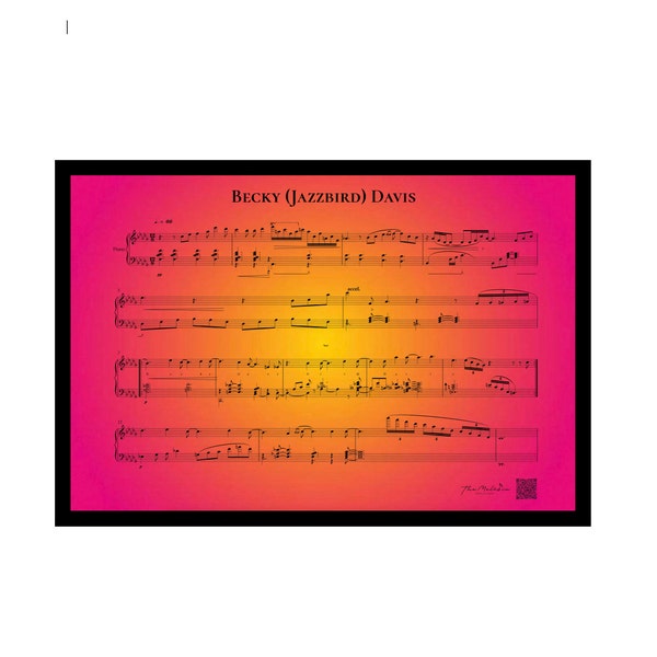 Turn Your Name Into Music | Custom Sheet Music Art | Perfect Gift for ...