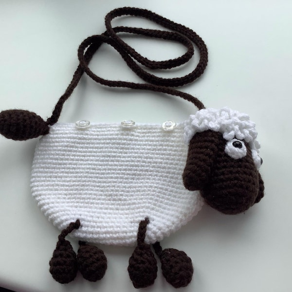 PATTERN: Crochet Sheep Bag PATTERN, Amigurumi Sheep PATTERN - Etsy