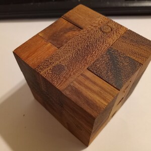 Mini Lumberjack: Interlocking Classic Puzzle for Adults Handmade Eco ...