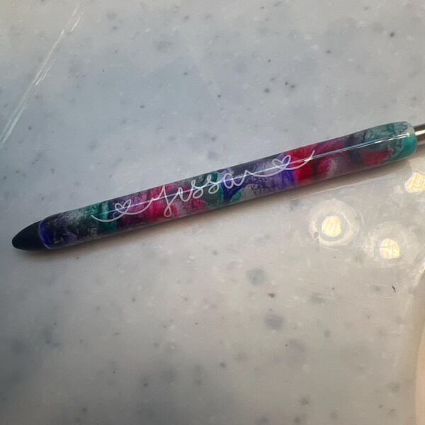 Set of 7 Days of the Week Glitter Epoxy Gel Pens, Sassy Epoxy Glitter ...