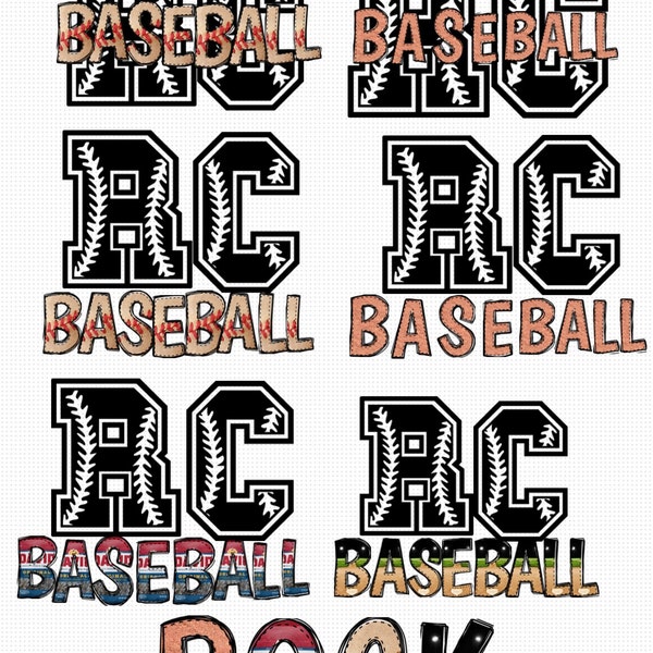 Baseball Font SVG, Baseball Letters SVG, Softball Font SVG, Softball ...