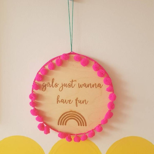 Personalised Wooden Disc Engraving | Engrave Your Text on Wood | Custom ...